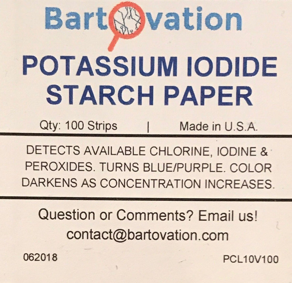 100 pack potassium iodide strips
