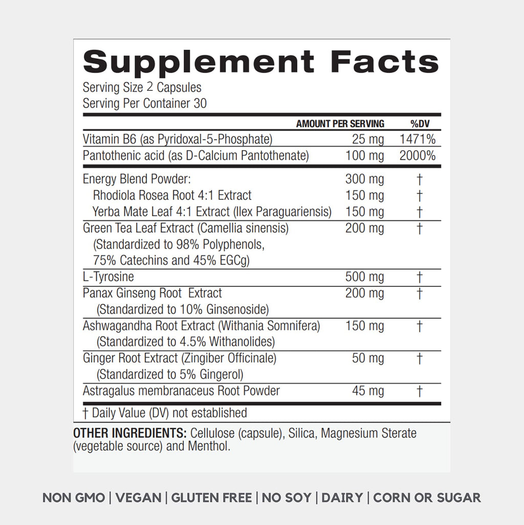 100% plant-based vitamin blend