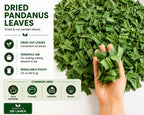 100% pure air dried pandan leaves