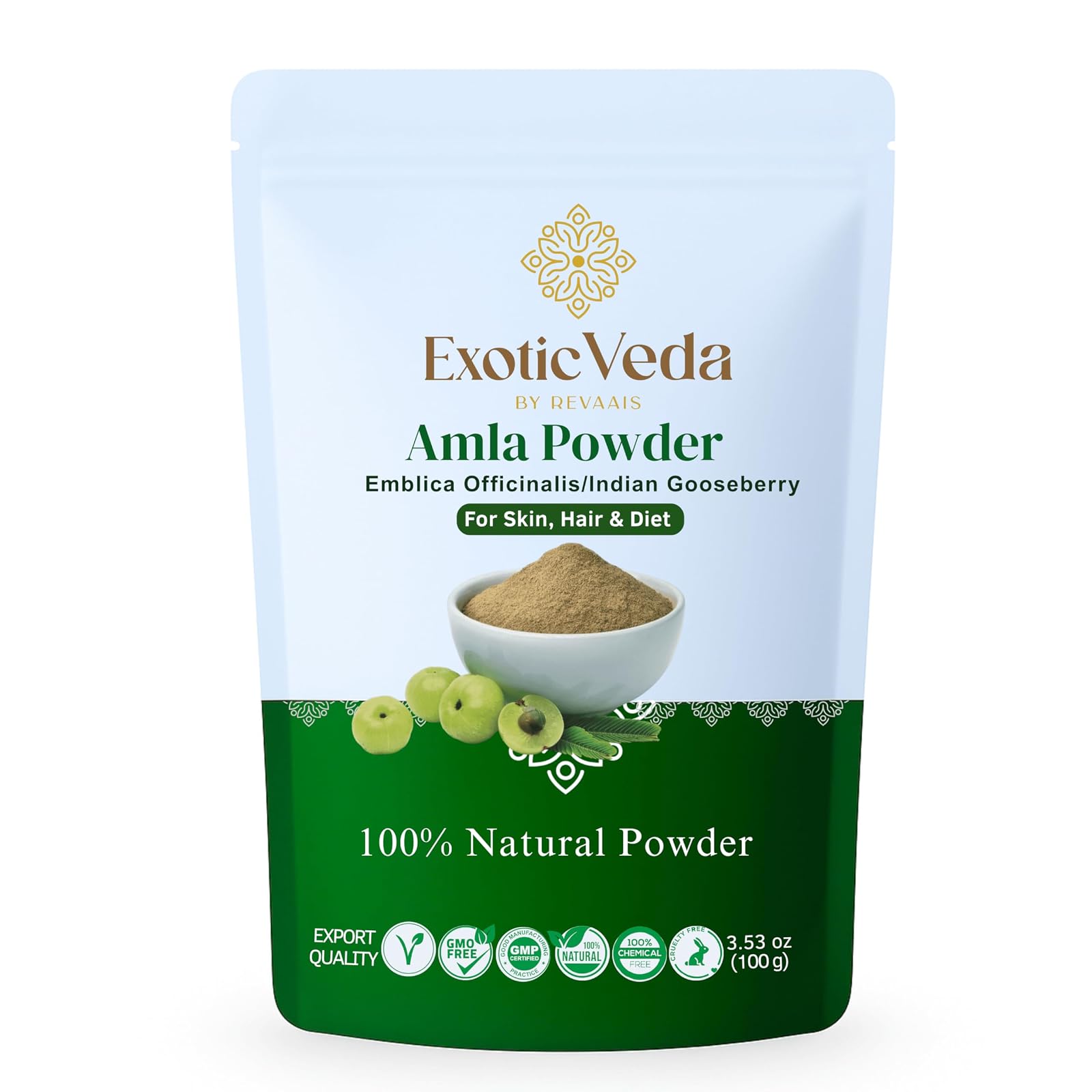 100% pure amla powder benefits