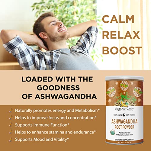 100% pure ashwagandha for energy