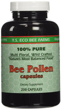 100% pure bee pollen capsules