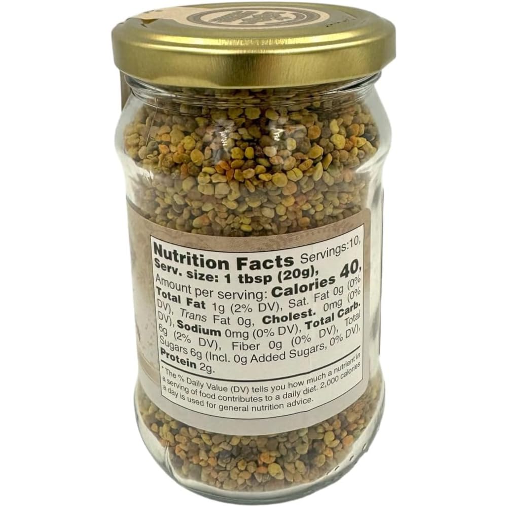 100% pure bee pollen health benefits