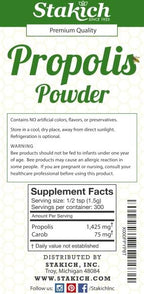 100% pure bee propolis powder supplement