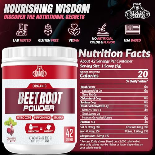 100% pure beet root powder