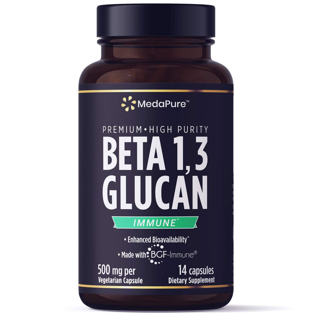 100% pure beta glucan capsules