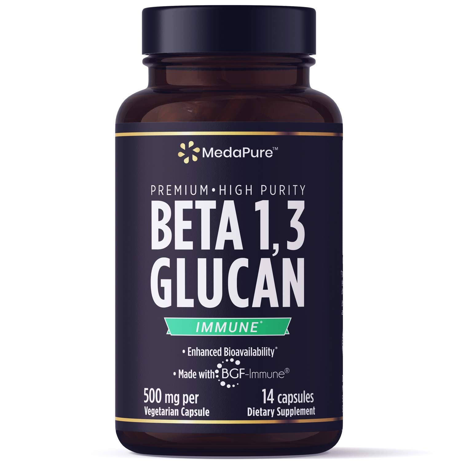 100% pure beta glucan capsules