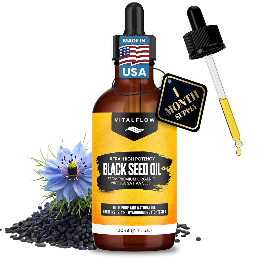 100% pure black seed oil