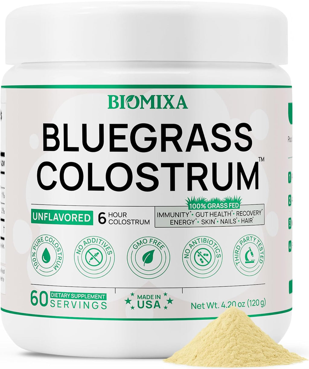 100% pure bovine colostrum powder