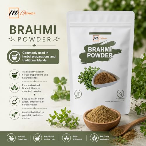 100% pure Brahmi for stress relief