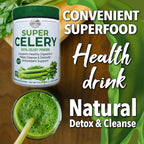 100% pure celery powder for cleansing