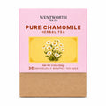 100% pure chamomile tea bags