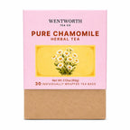 100% pure chamomile tea bags