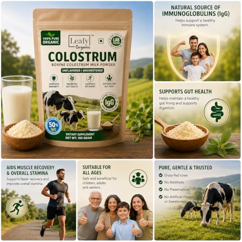 100% pure colostrum for digestive wellness