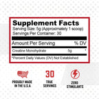100% pure creatine for enhanced performance