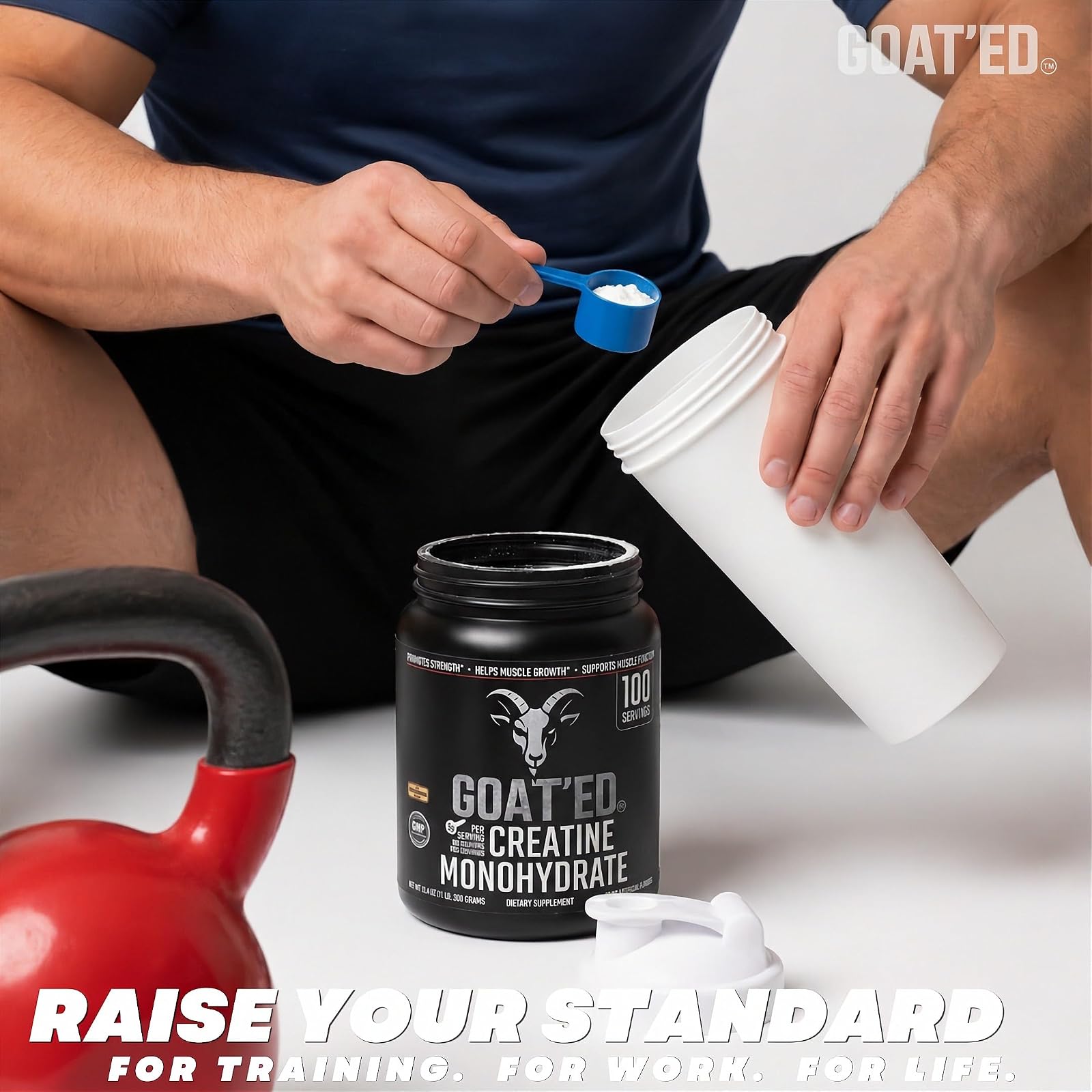 100% pure creatine for optimal recovery