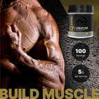 100% pure creatine for strength training