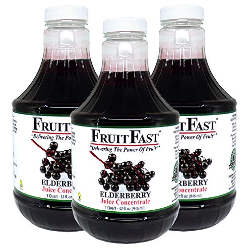 100% pure elderberry juice concentrate