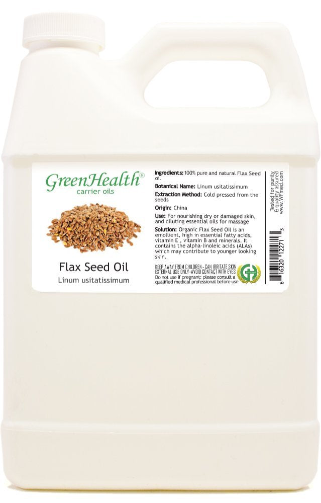 100% pure flaxseed oil benefits