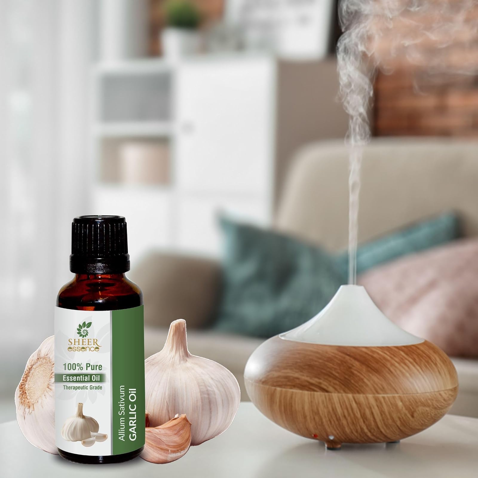 100% pure garlic oil extract