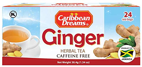 100% pure ginger root tea