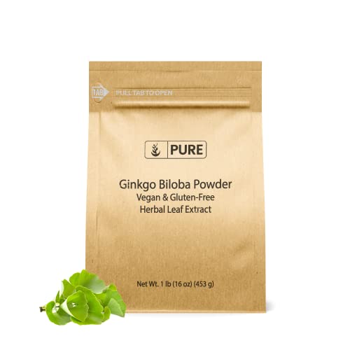 100% pure ginkgo biloba supplement