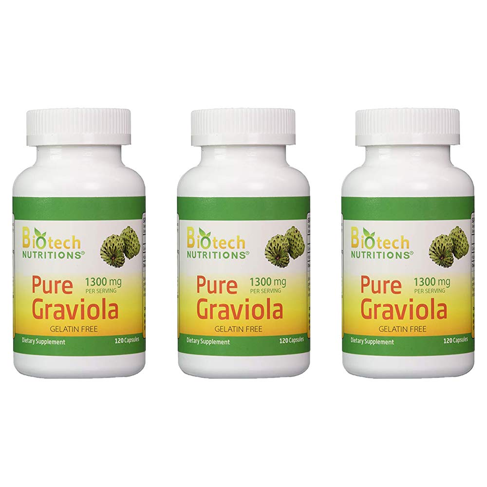 100% Pure Graviola multivitamins for wellness