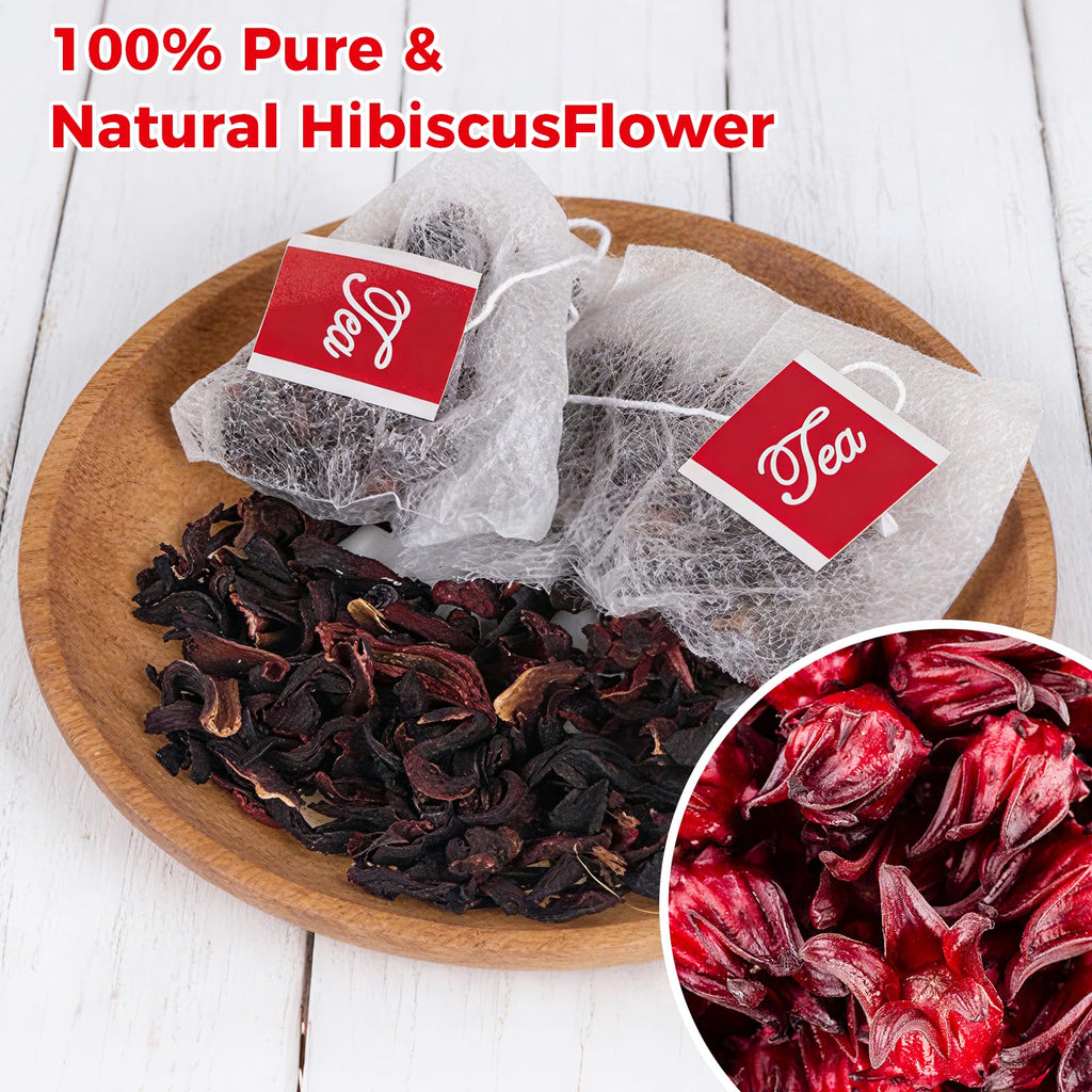 100% pure herbal hibiscus tea