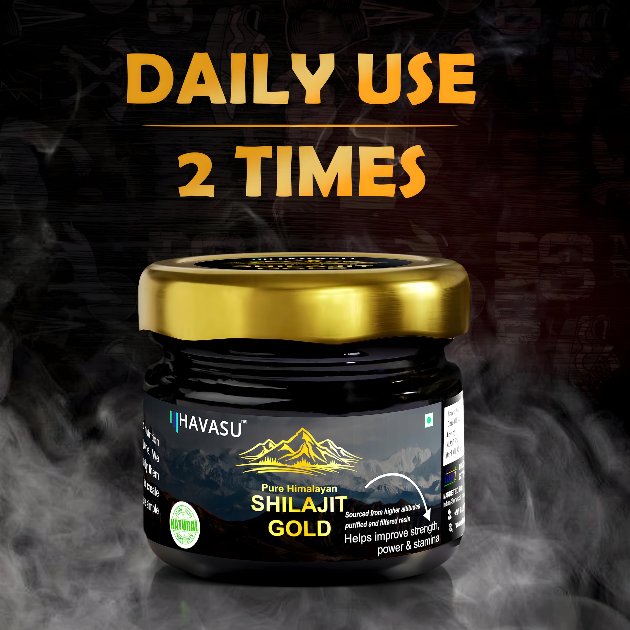100% pure herbal supplement for vitality
