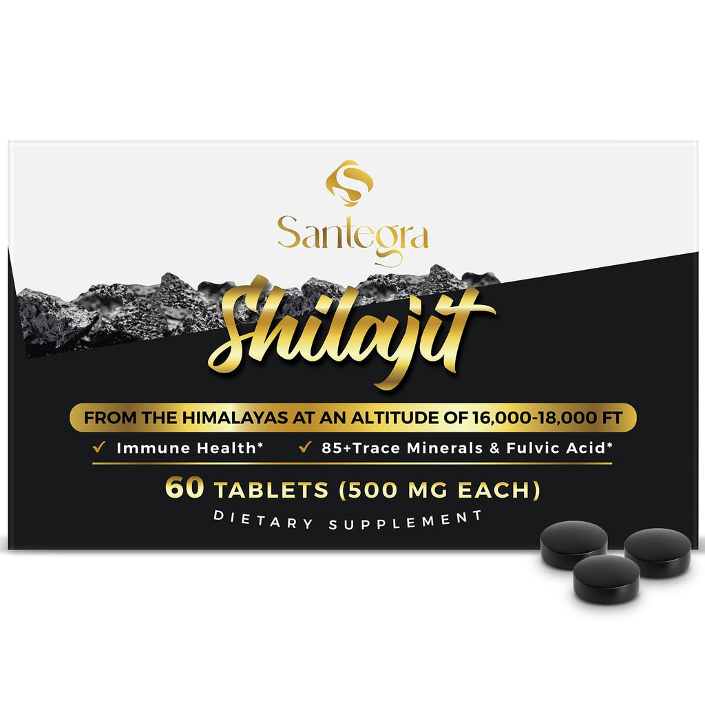 100% pure Himalayan Shilajit tablets