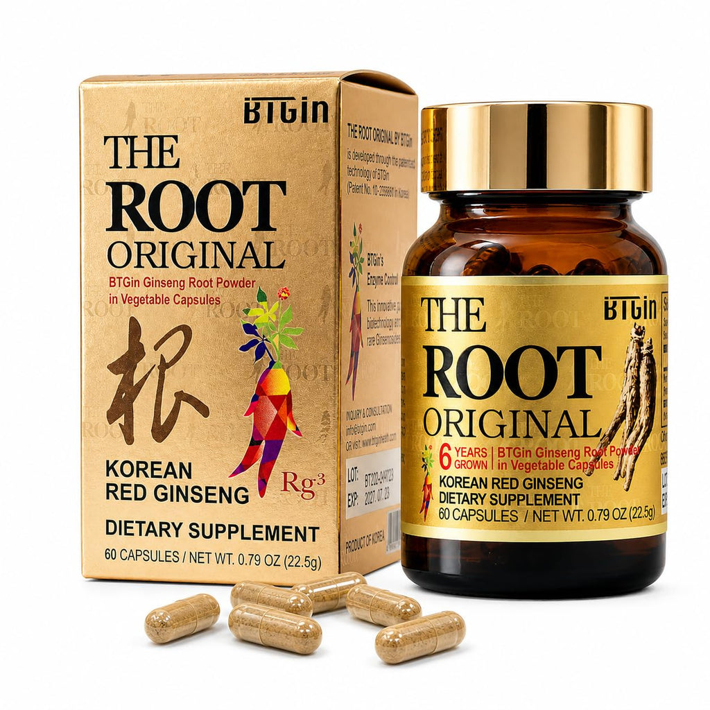 100% pure Korean ginseng capsules