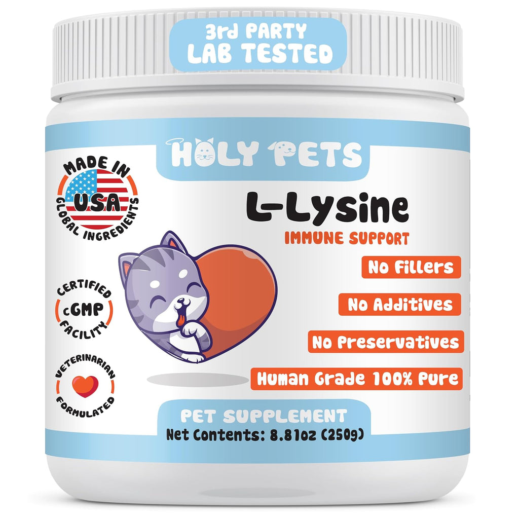 100% pure l-lysine powder supplement