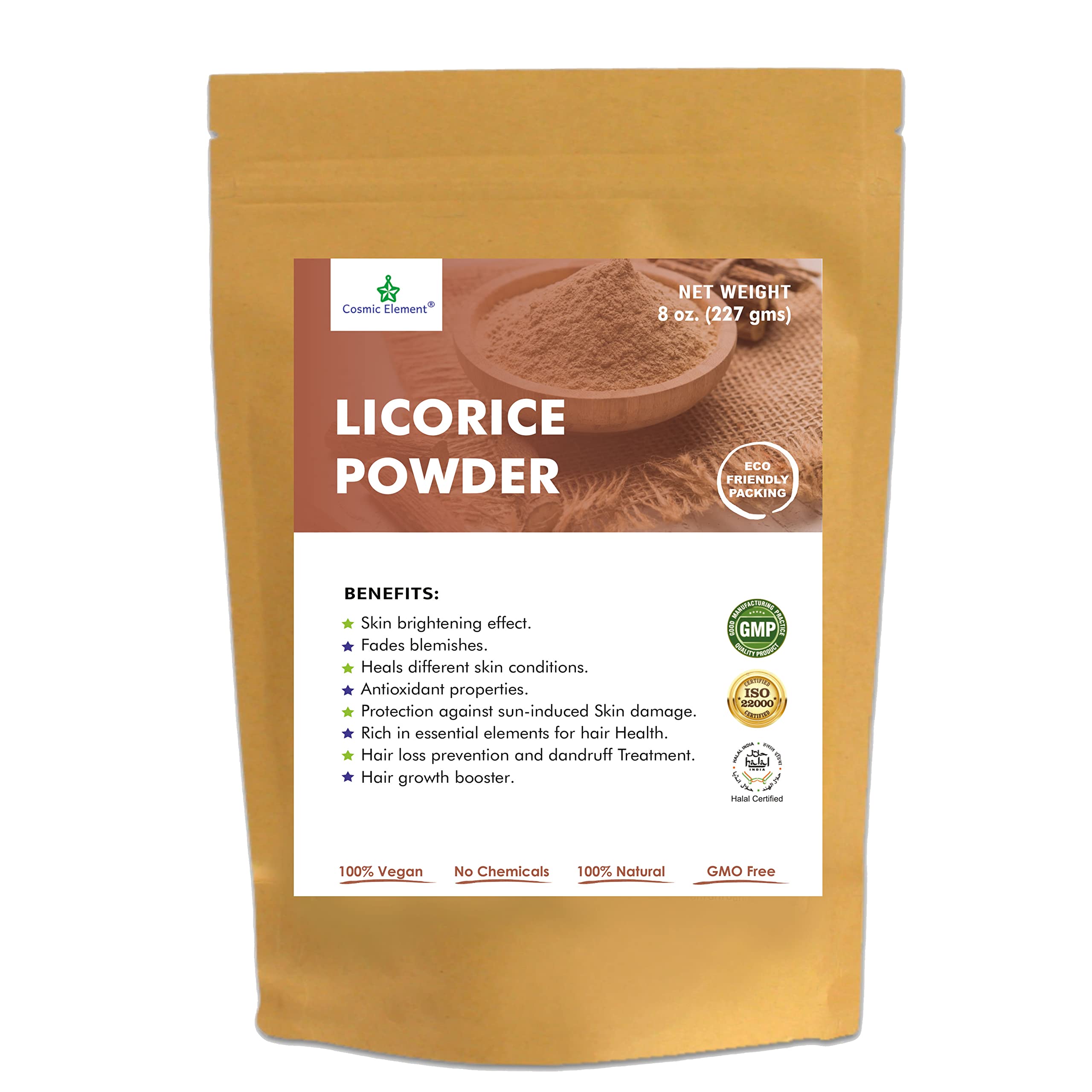 100% pure licorice root powder