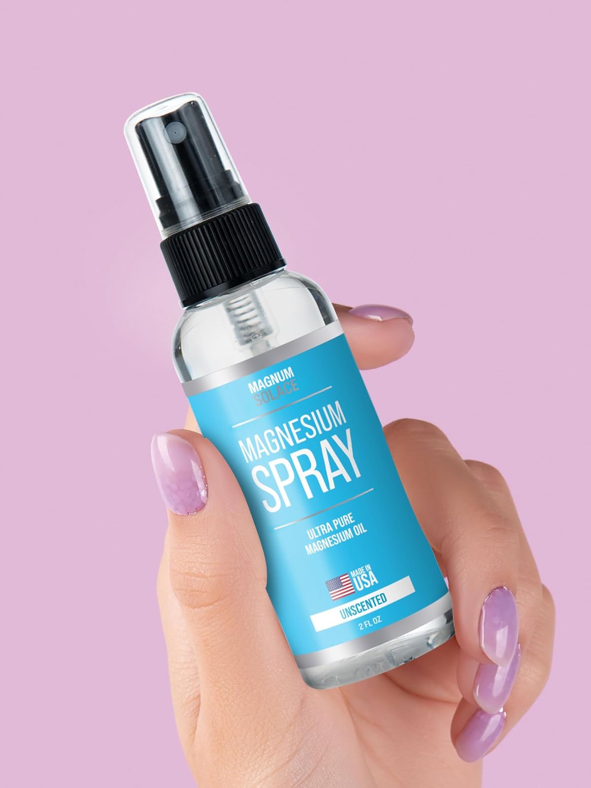 100% pure magnesium oil for muscle relief