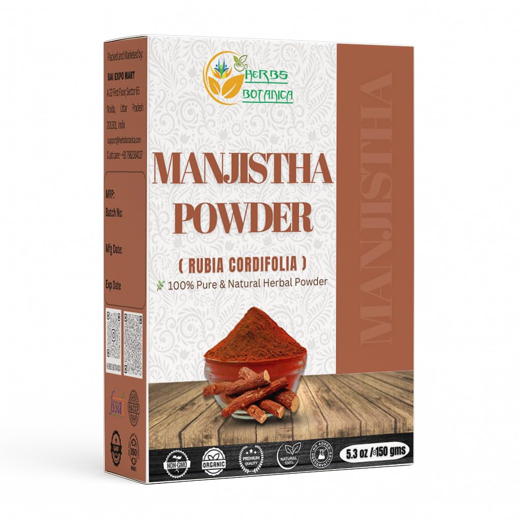100% pure manjistha root powder