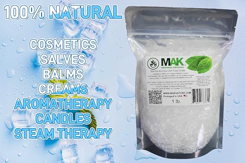 100% pure menthol for supplements