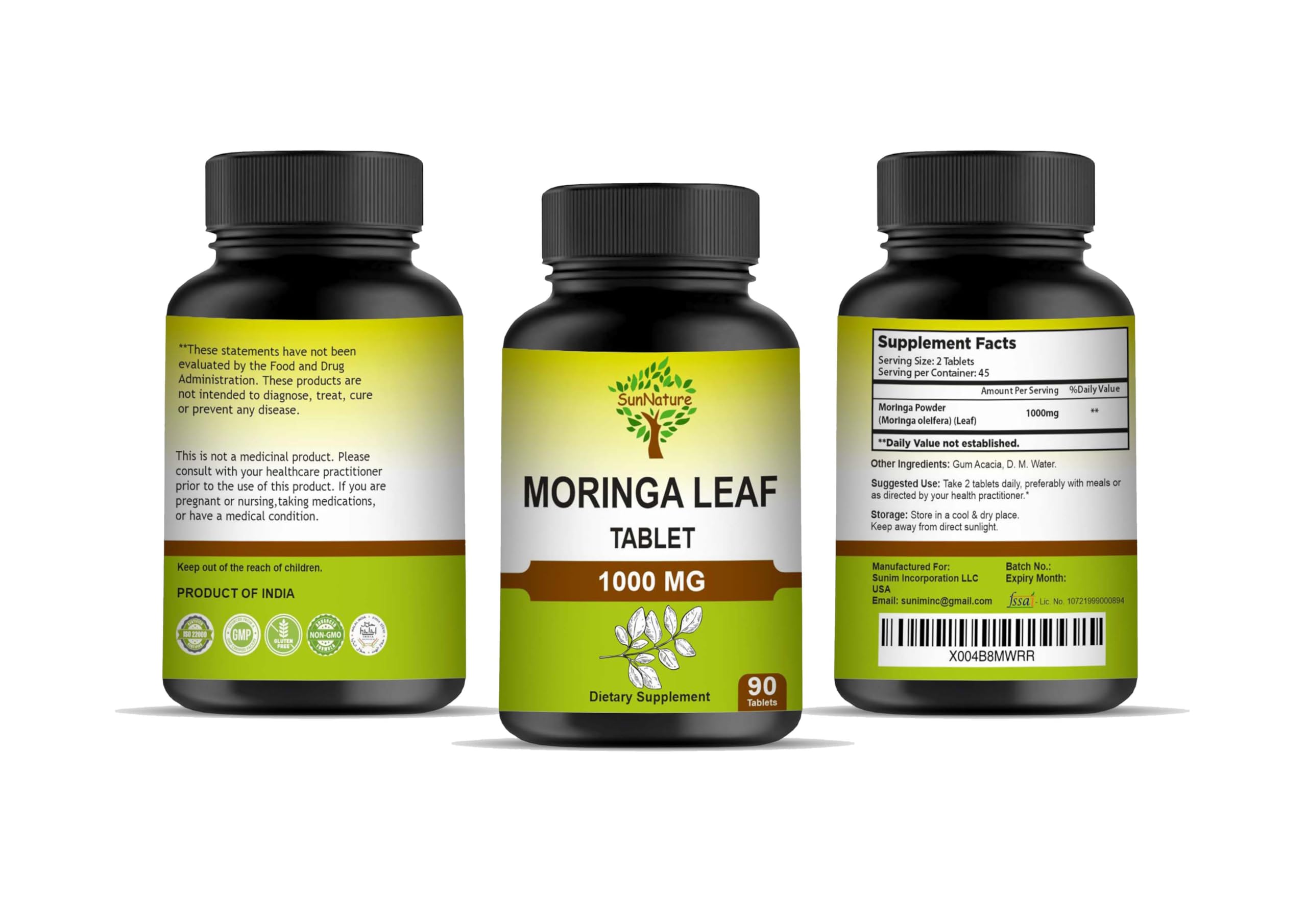 100% pure Moringa for daily health