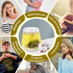100% pure mullein tea for relaxation