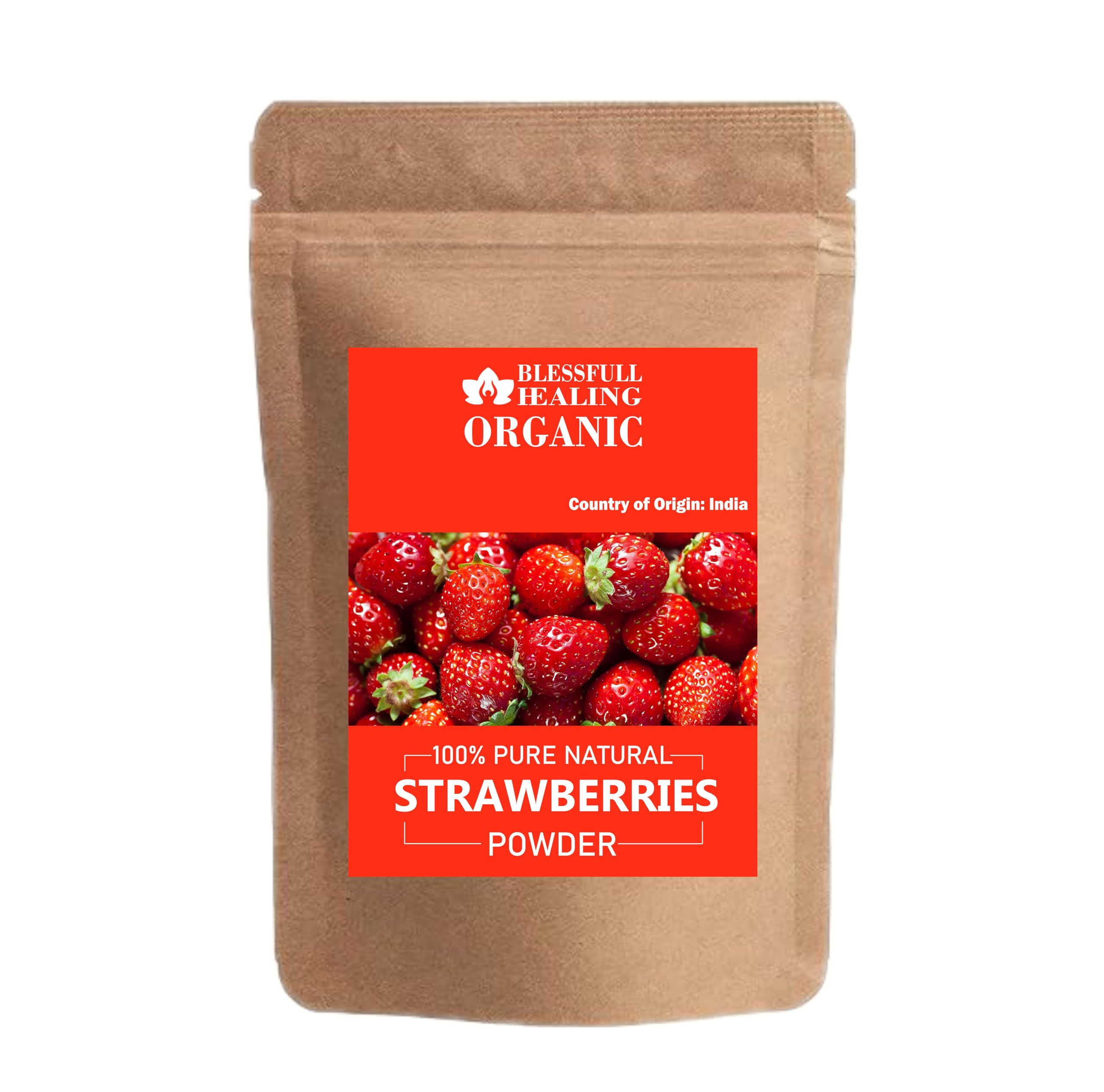 100% pure natural strawberry supplement