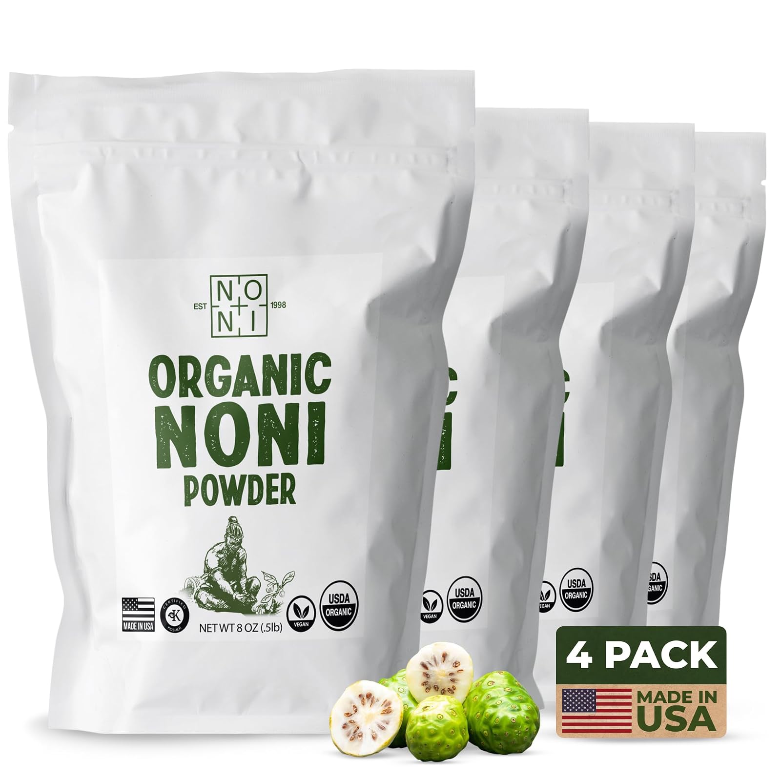 100% pure noni fruit powder