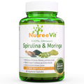 100% pure organic spirulina capsules