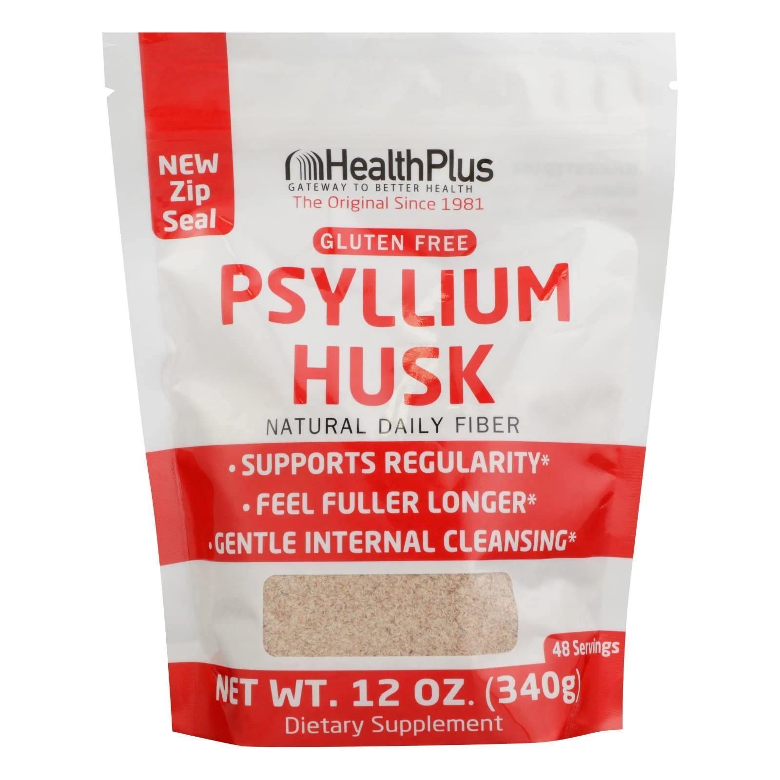 100% pure psyllium husks for digestion
