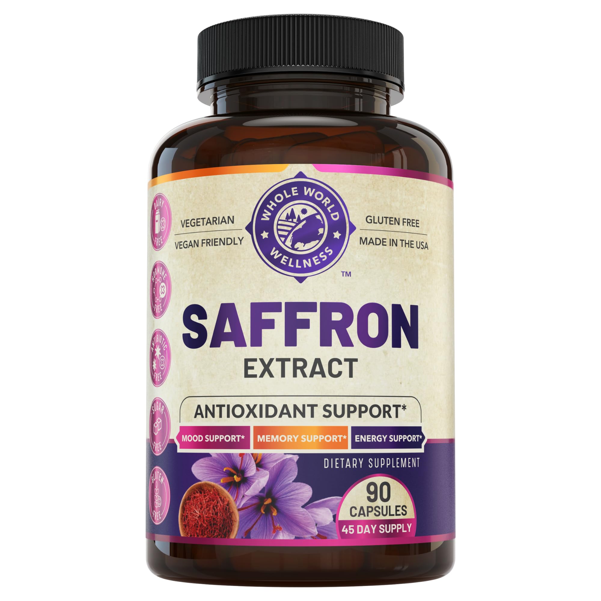 100% pure saffron extract benefits