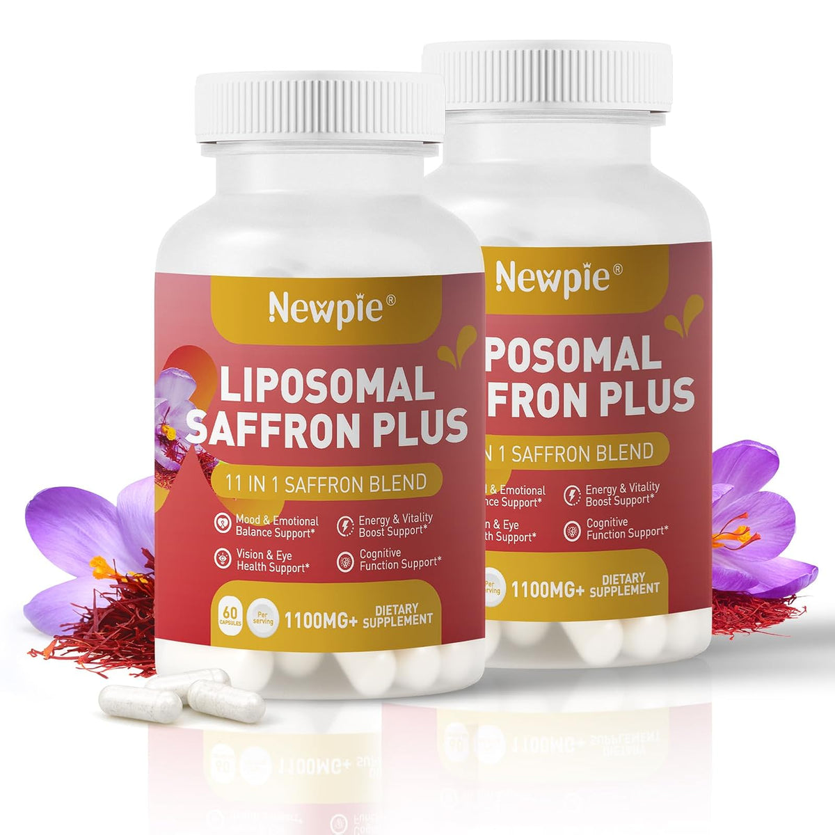 100% pure saffron extract capsules