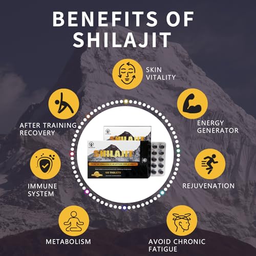 100% pure shilajit for vitality