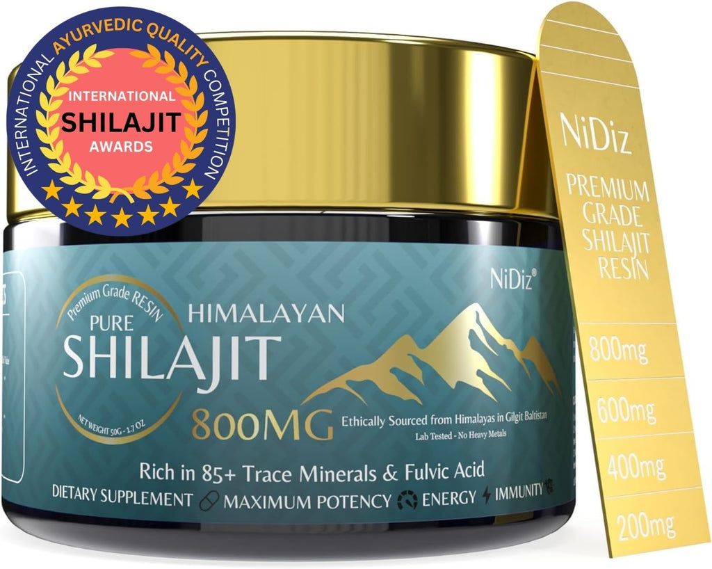 100% pure shilajit resin benefits