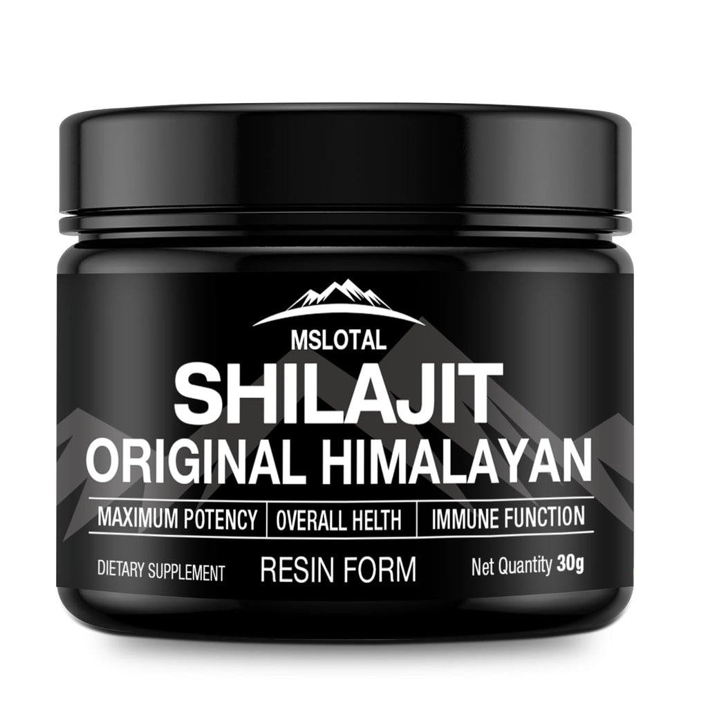 100% pure shilajit resin supplement