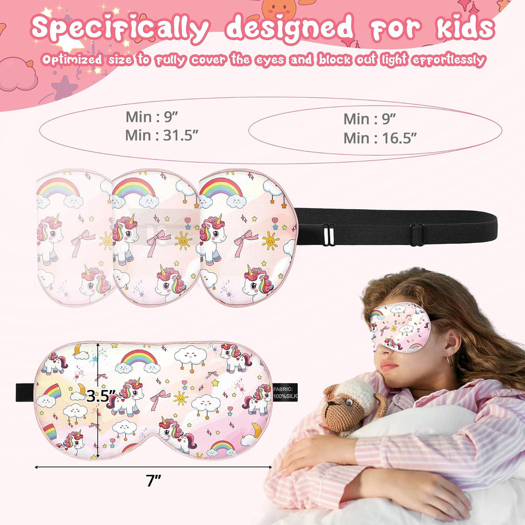 100% pure silk eye mask