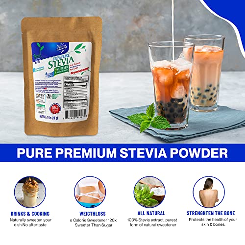 100% pure stevia for cooking
