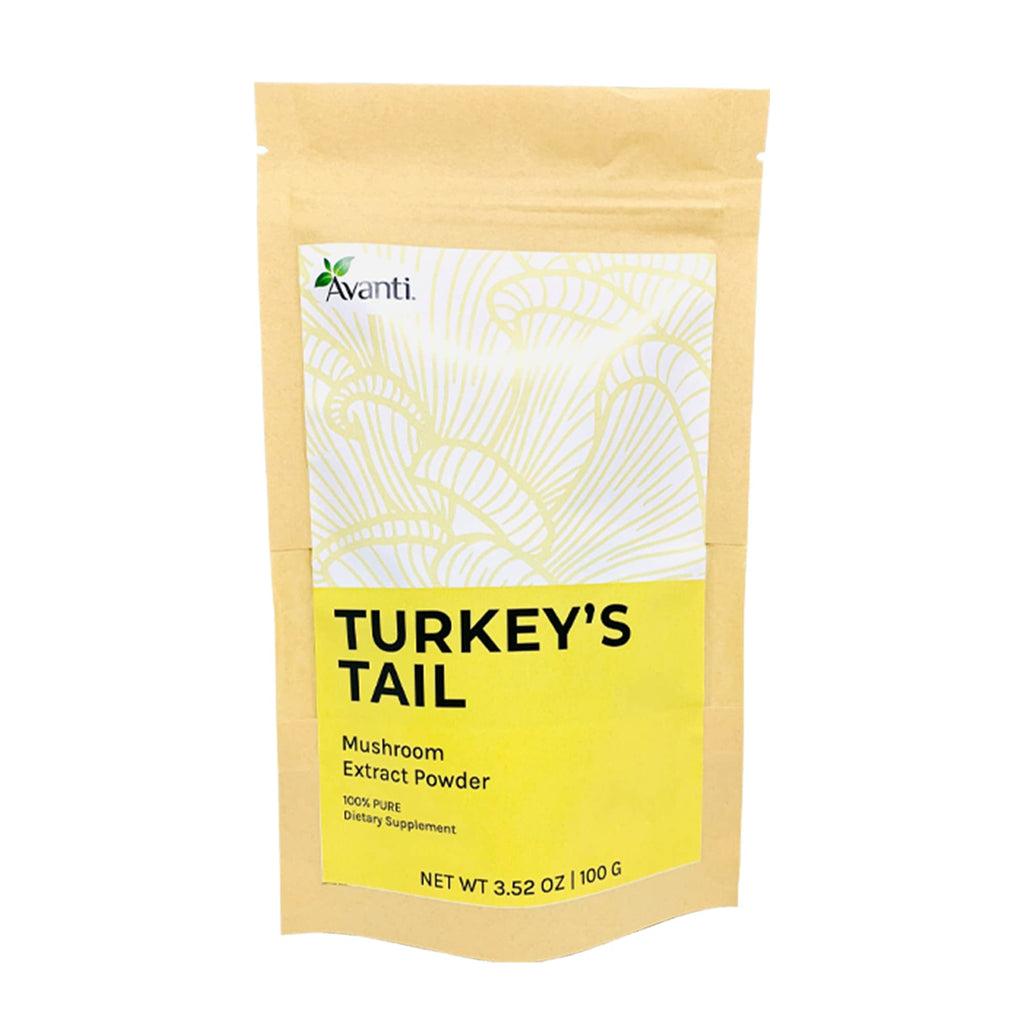 100% pure turkey tail mushrooms powder